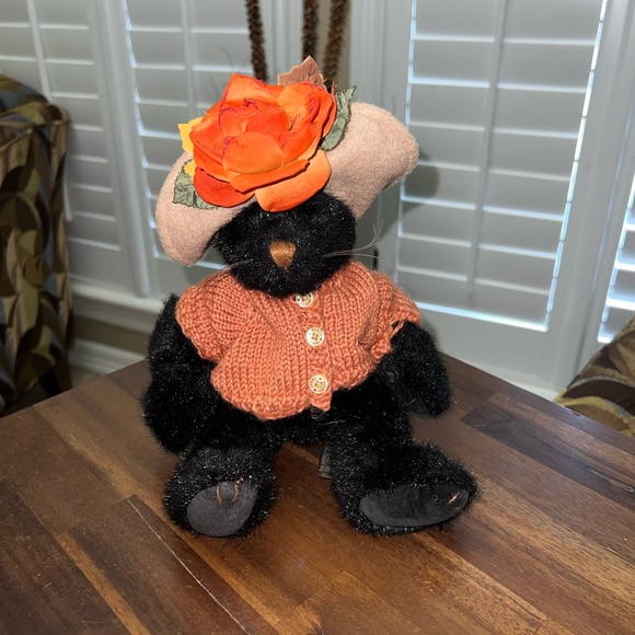 Boyds Bears | Accents | Boyds Bears Mrs Partridge Black Cat 9998 ...